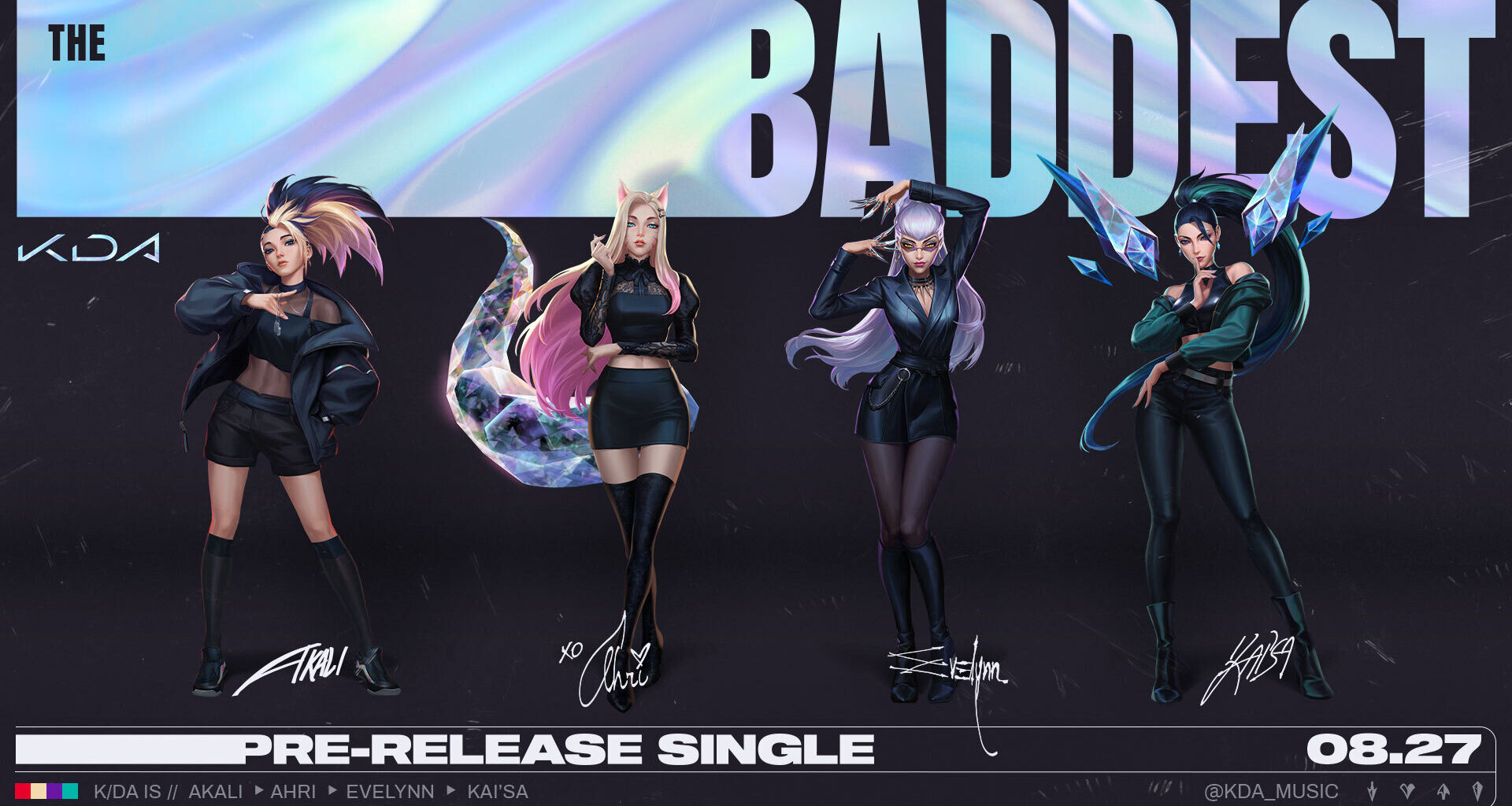 Grupo K/DA anuncia seu retorno