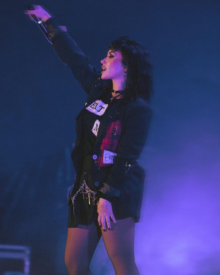 Demi Lovato conquista Belo Horizonte com a HOLY FVCK TOUR