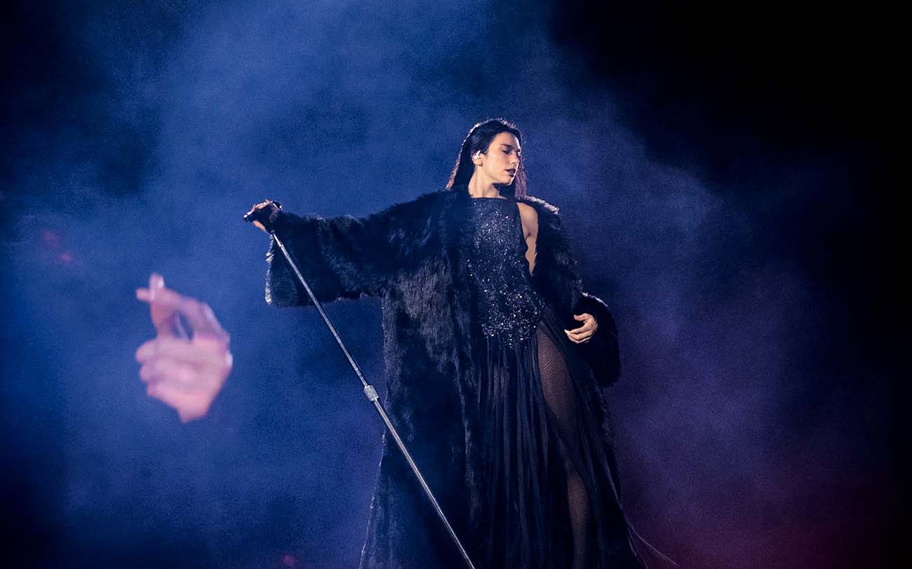 Dua Lipa apresenta megashow no Rio com estrutura grandiosa